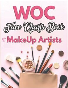 WoC Face Charts Book for MakeUp Artists - Blackpaper Publishing
